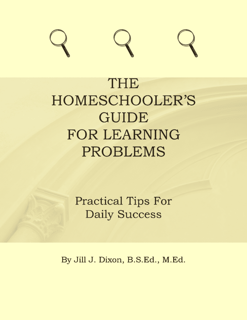The Homeschooler’s Guide for Learning Problems – EDUDPS